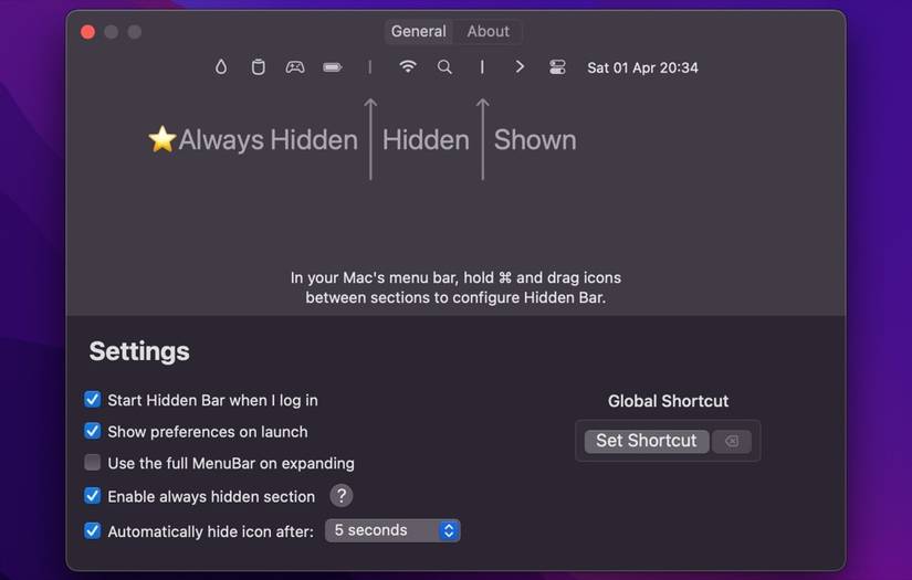 How to Declutter Your Mac’s Menu Bar Using Hidden Bar