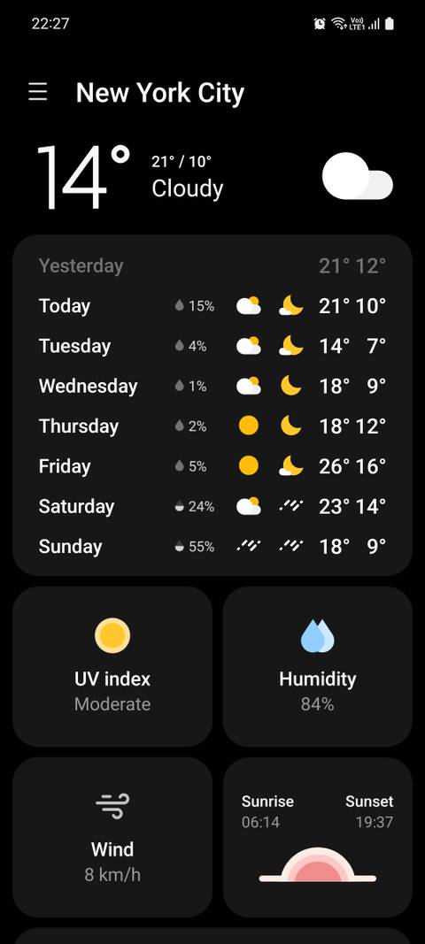 How to Use the Weather App on Your Samsung Phone