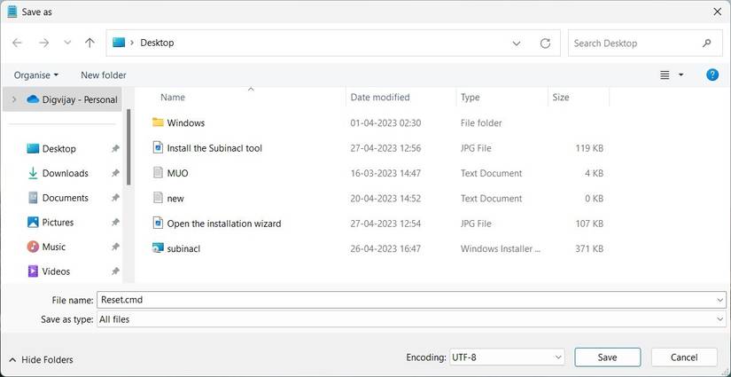 How to Reset All User Permissions to Default in Windows 11
