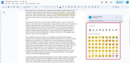 How To Use Emoji Reactions For Comments On Google Docs