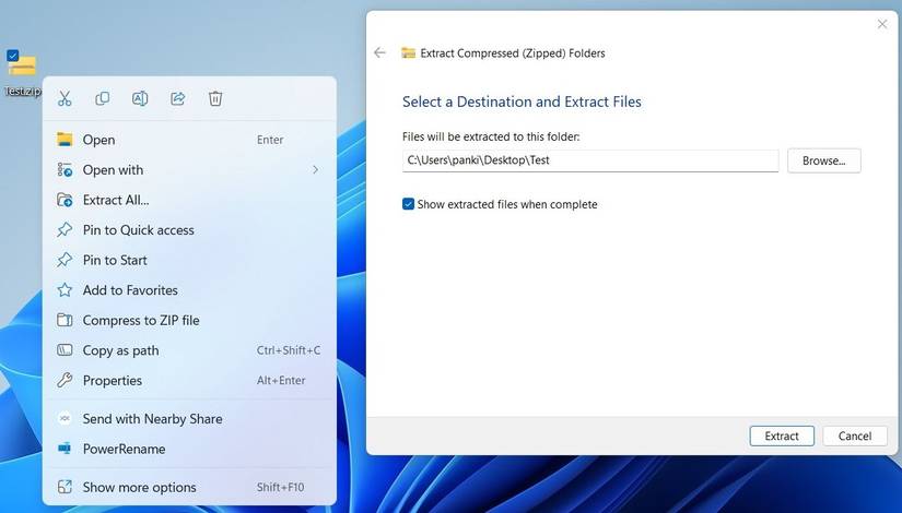 5 Ways to Extract ZIP Files in Windows 11