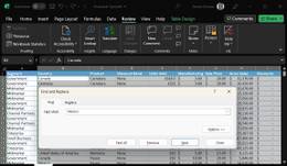 Is The Find And Replace Search Feature Not Working In Microsoft Excel 