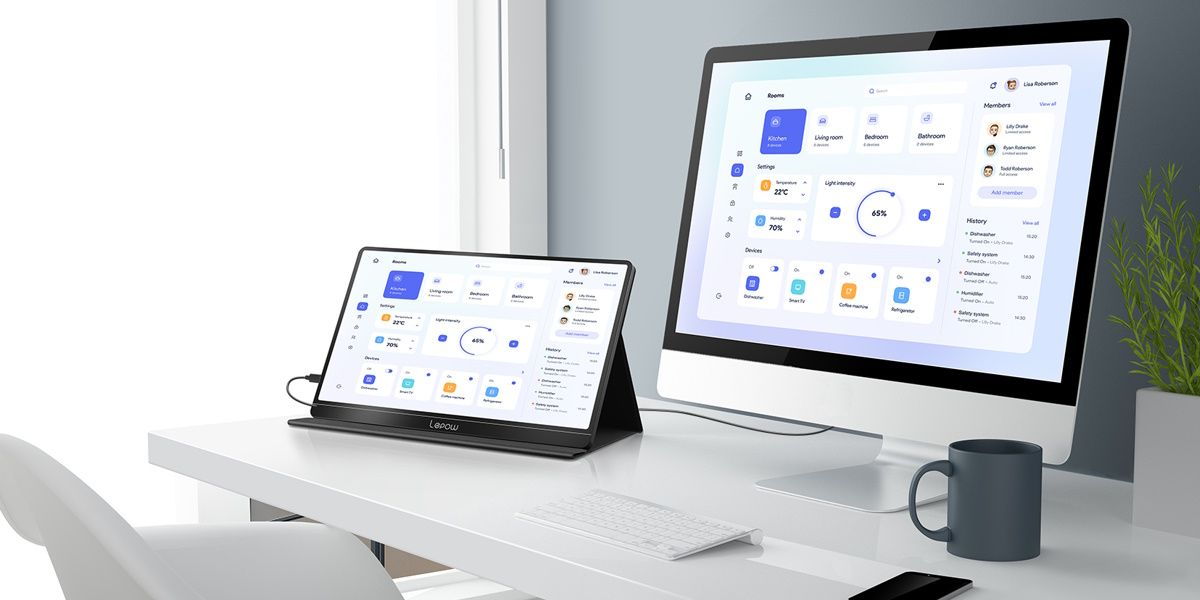 Enjoy Stunning Visuals With the Lepow Z1 15.6-Inch Portable Monitor