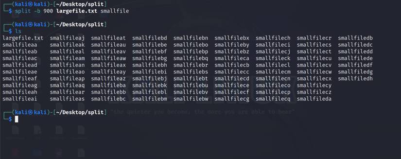 How To Use The Split Command To Split Text Files In Linux 0864