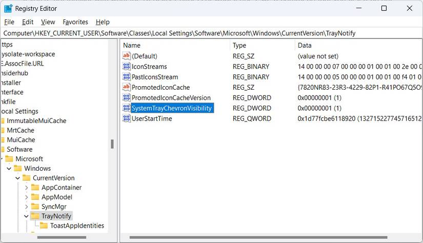 How to Show or Hide System Tray Icons and the Hidden Icons Menu on ...