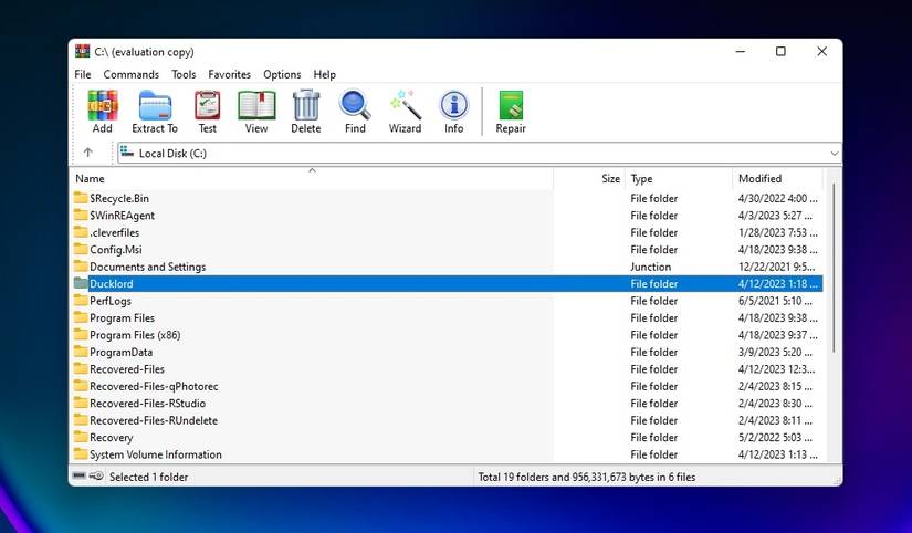 Increase Storage Space on Windows