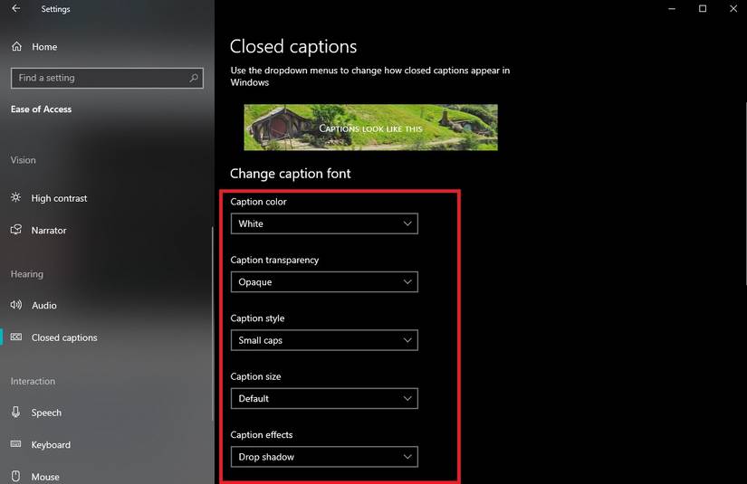 How to Make the Most Out of Windows 10's Closed Captioning Feature