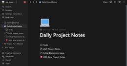How To Plan A Project In Notion