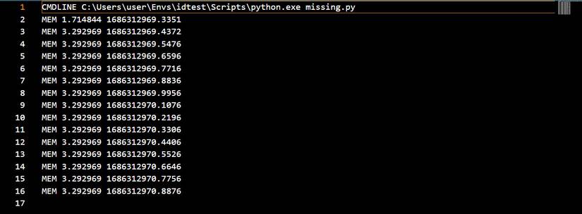 How to Find the Memory Consumption Profile of Your Python Code