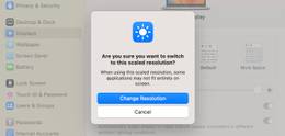 How To Change The Screen Resolution On A Mac