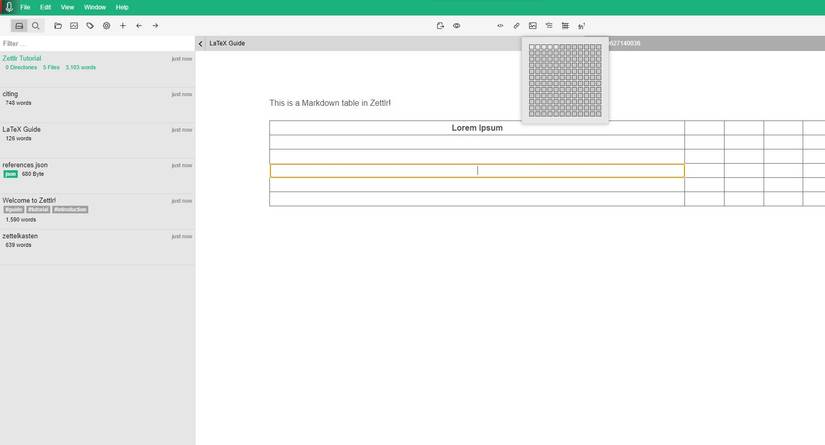 How to Create a Markdown Table