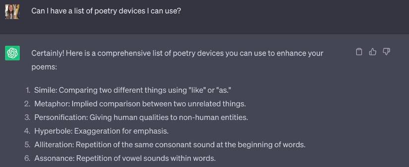 How to Use ChatGPT to Write a Poem