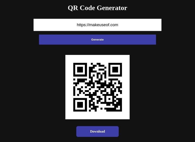 How to Build a QR Code Generator Using React