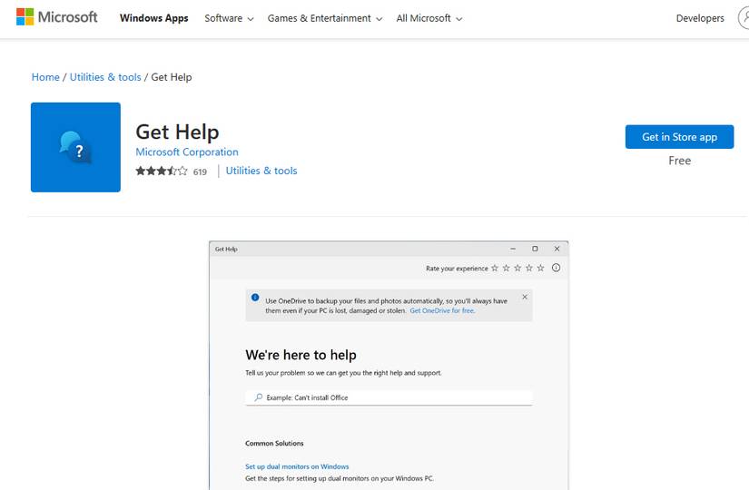 How to Fix the Get Help App Not Working on Windows 11