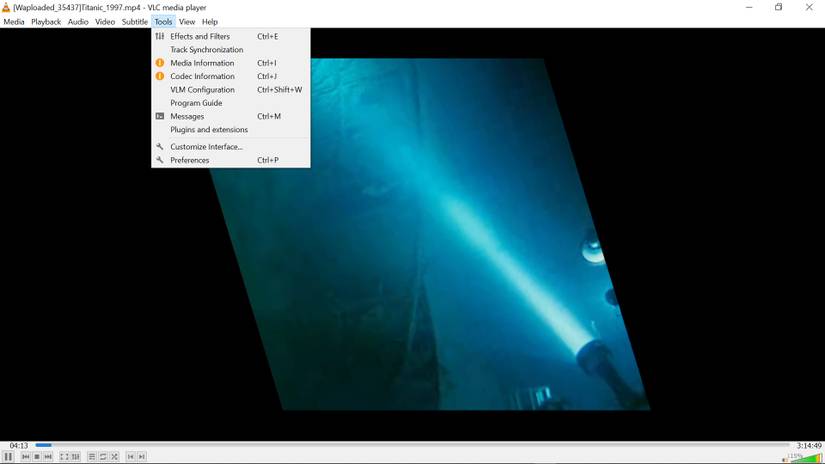 How to Rotate a Video in VLC Media Player