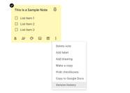 How To Keep Track Of Changes In Google Keep With Version History