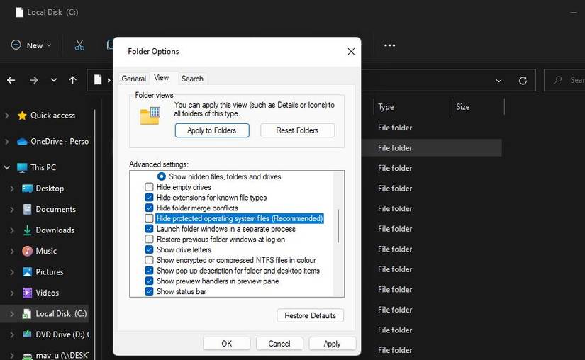 How to Fix the “We Couldn't Set Your Default Save Location” Error in Windows 11/10