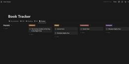 How To Create Your Own Book Tracker In Notion