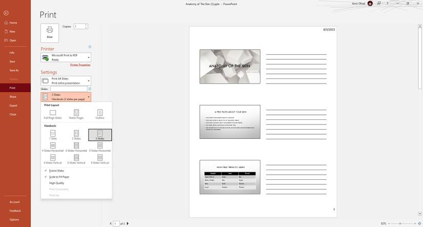 How to Create and Format Handouts in PowerPoint