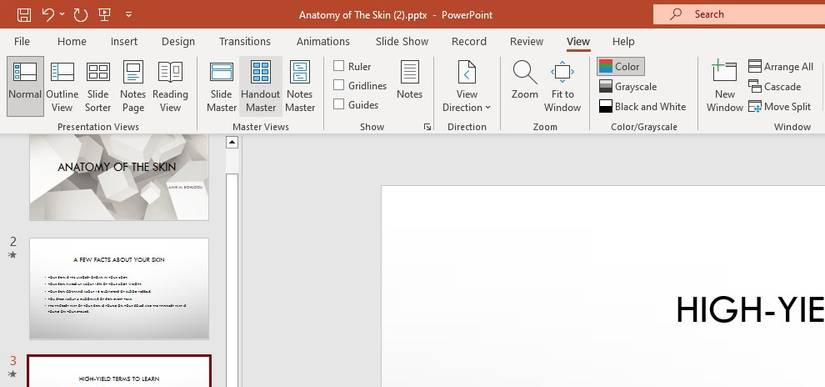 How to Create and Format Handouts in PowerPoint