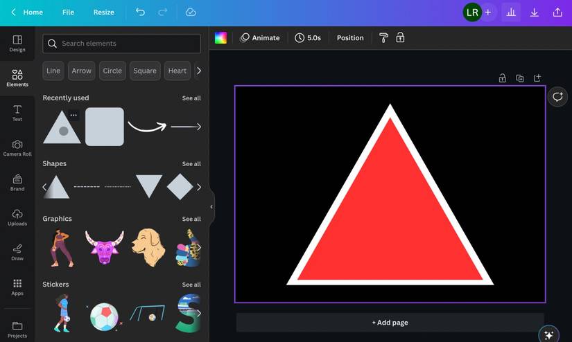 How to Outline Images, Text, and Shapes in Canva