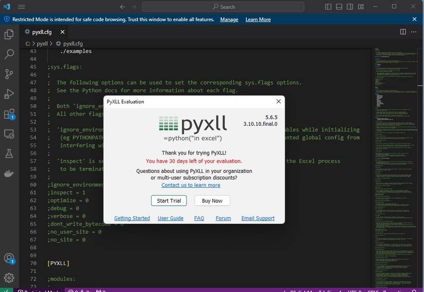 How to Seamlessly Integrate Python Into Excel Using PyXLL