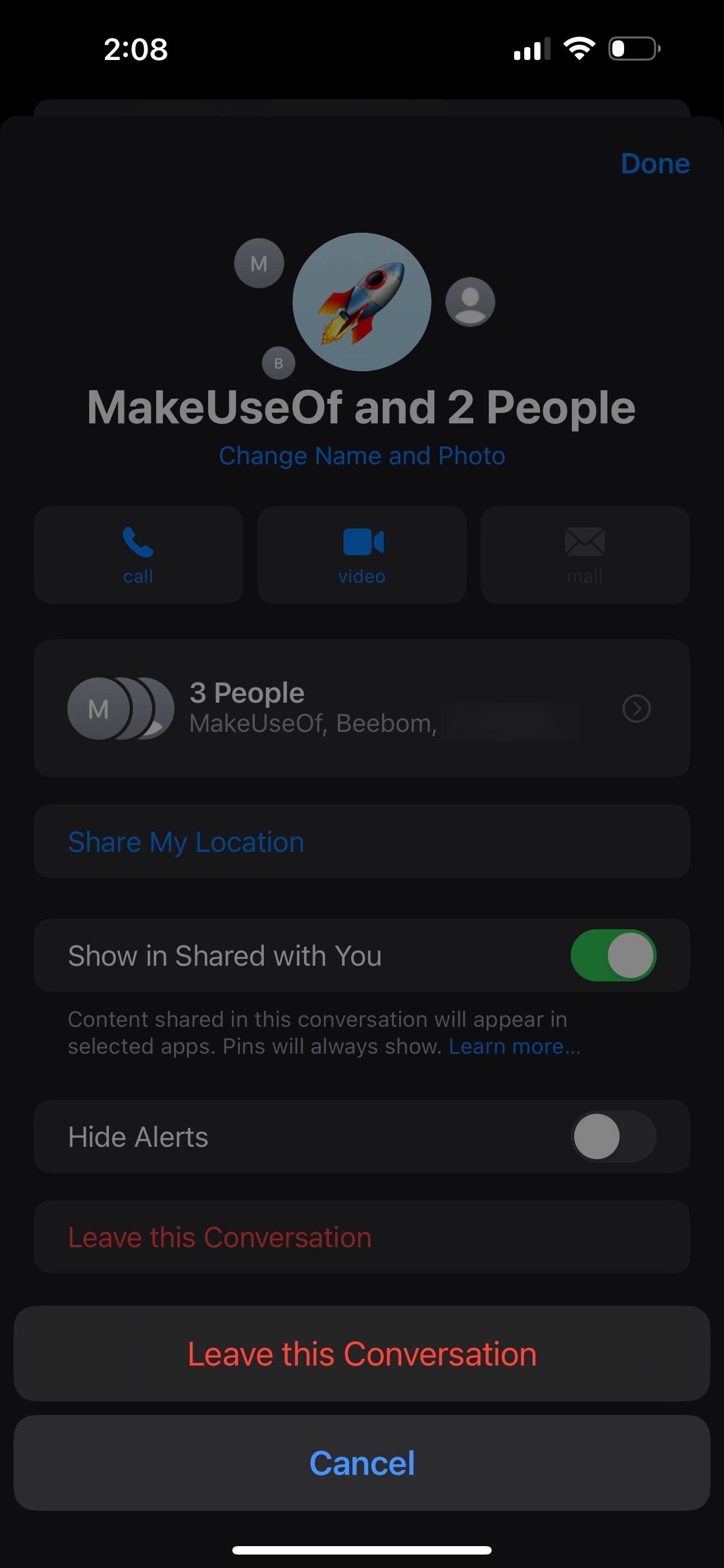 Can’t Leave a Group Chat on Your iPhone? Here’s What You Can Do Instead