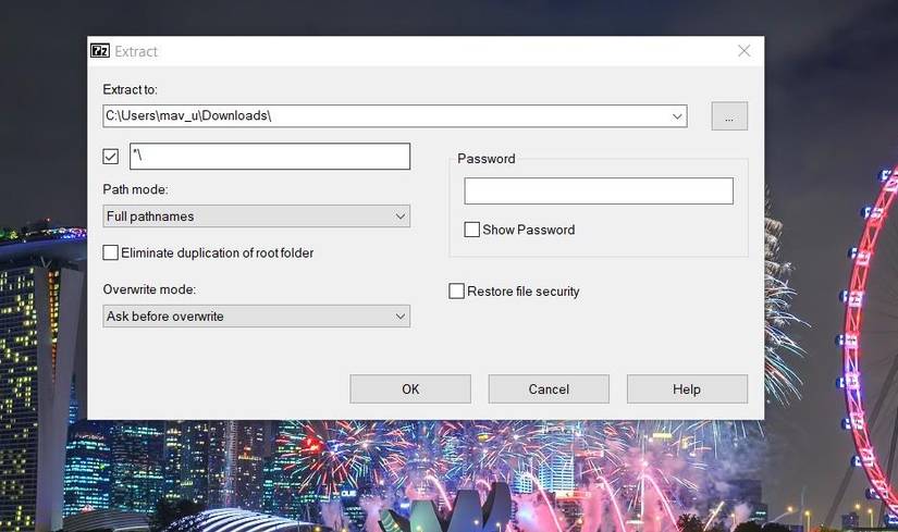 How to Simultaneously Extract Multiple ZIP Files in Windows