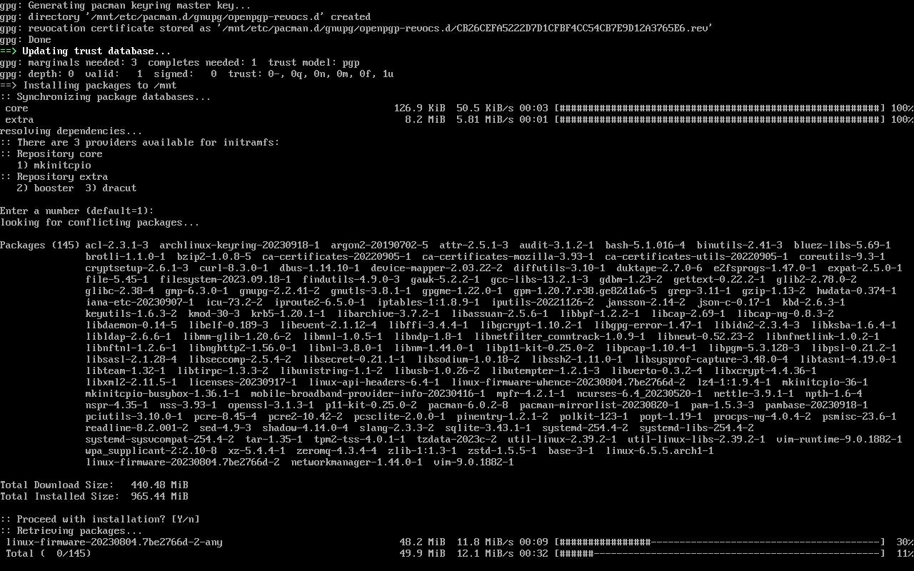 Como instalar o Arch Linux em seu PC / Strong The One