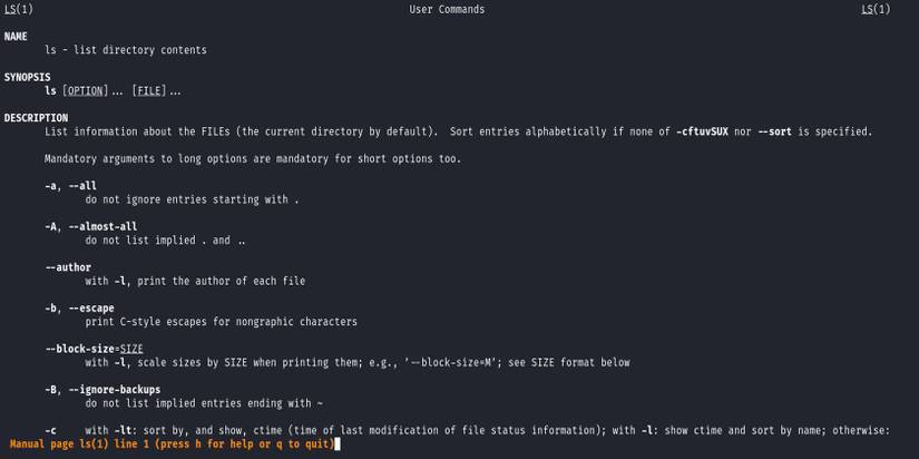 How to Use the man Command in Linux