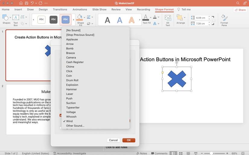 How to Create Action Buttons in Microsoft PowerPoint