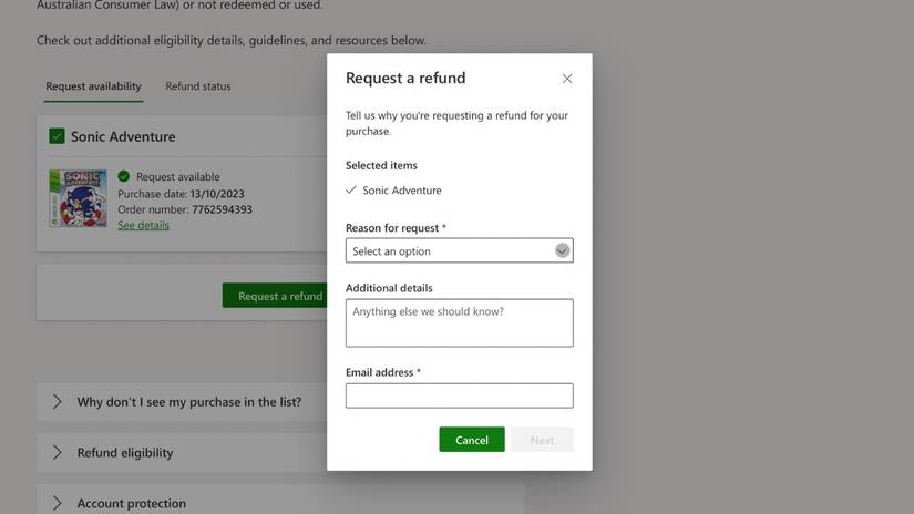 How to Request a Refund for a Digital Game on the Xbox Series X|S