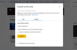 How To Make Google Slides Play Automatically