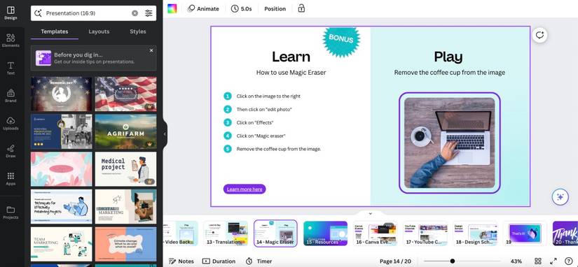 How to Join a Canva Event Live Learning Session