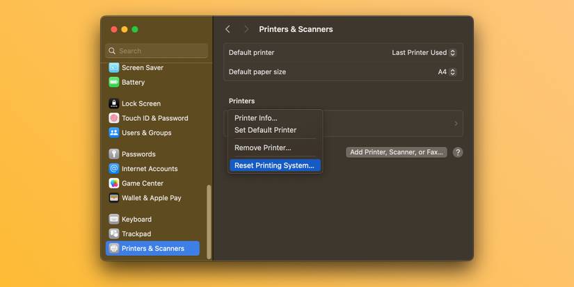 How to Fix the "Filter Failed" Printer Error on a Mac