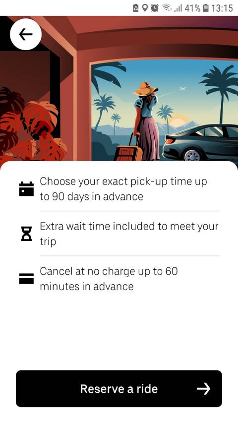 How to Book an Uber Ride in Advance Using Uber’s Reserve Feature