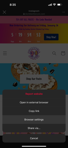 How To Turn Link History On Or Off On Instagram