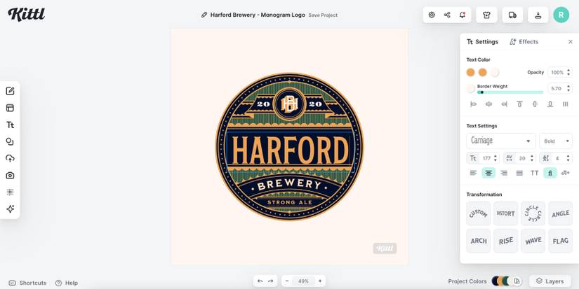 How to Make a Logo in 4 Different Ways Using Kittl