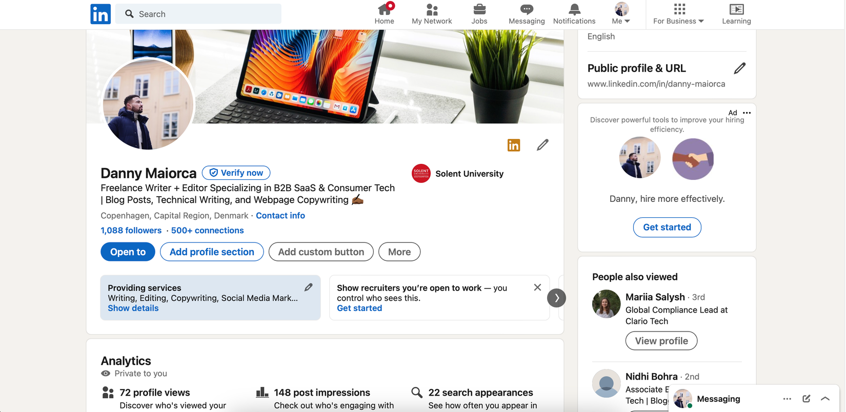 How to Improve Your LinkedIn Profile Using AI