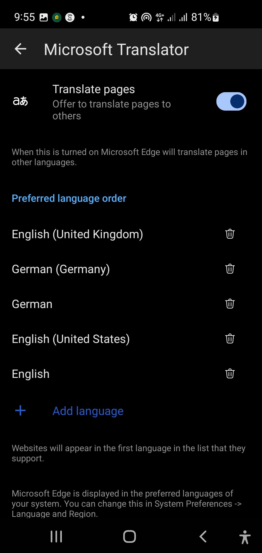 How to Translate a Webpage in Microsoft Edge