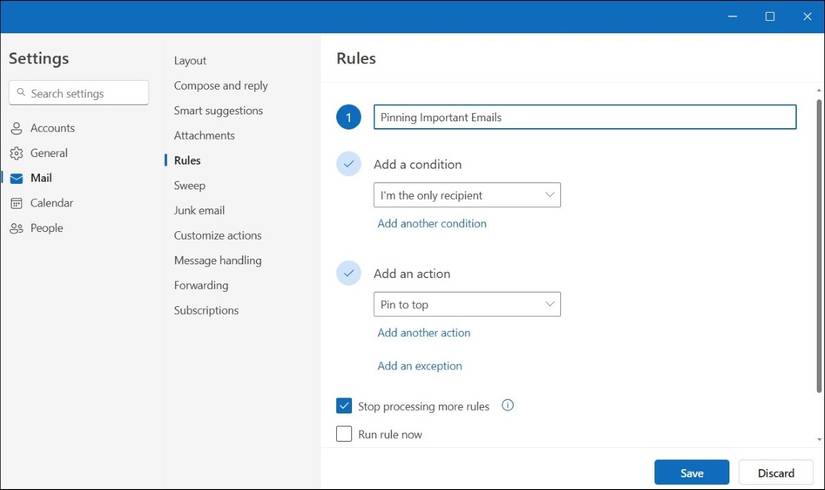 How I Use Rules in Outlook to Manage My Inbox