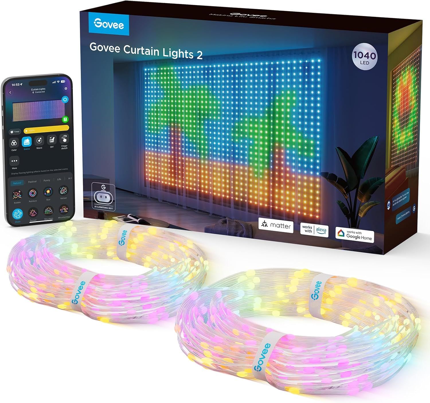 Govee Curtain Lights 2 Review: These Curtain Lights Offered Me All ...