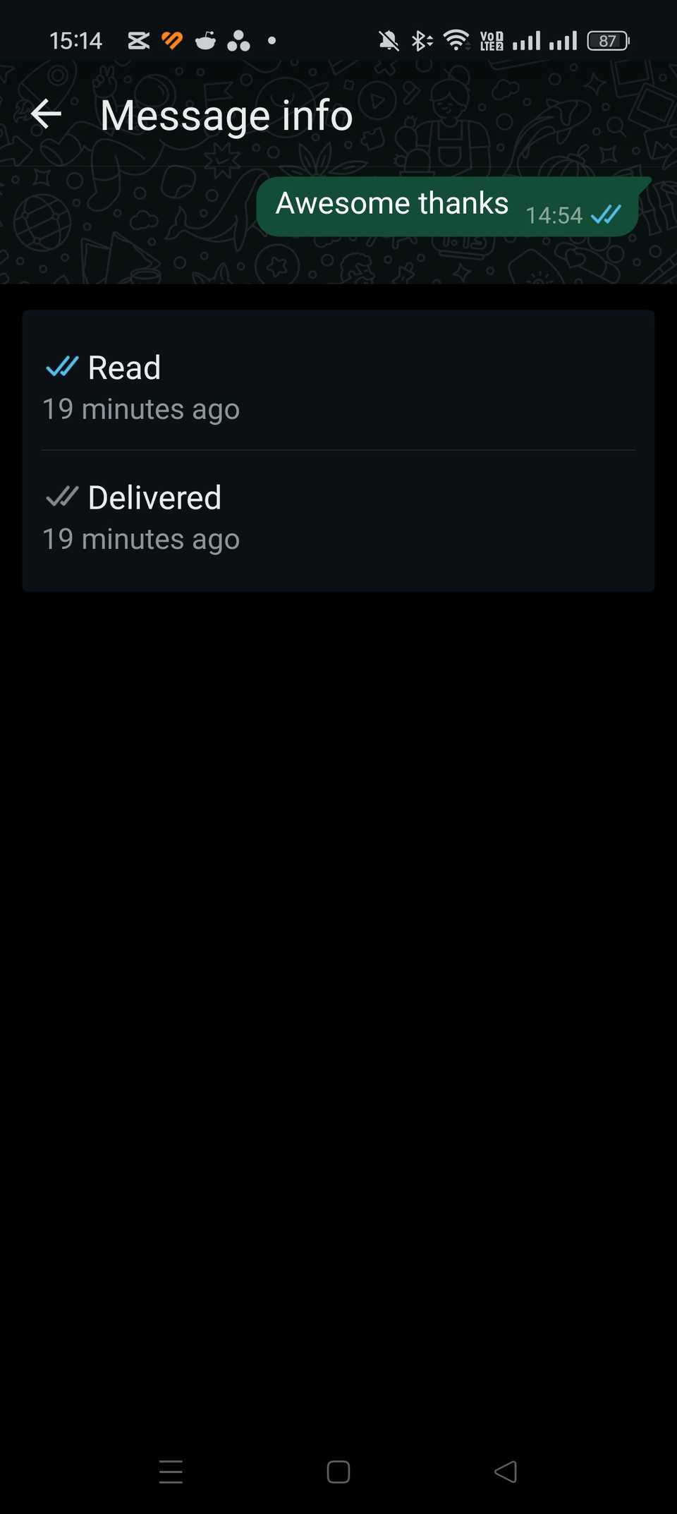 How to See the Exact WhatsApp Message Read Time