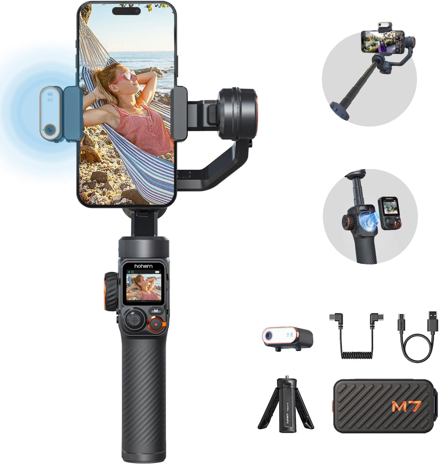 Capture Every Move: Hohem iSteady M7 Tracks Any Subject