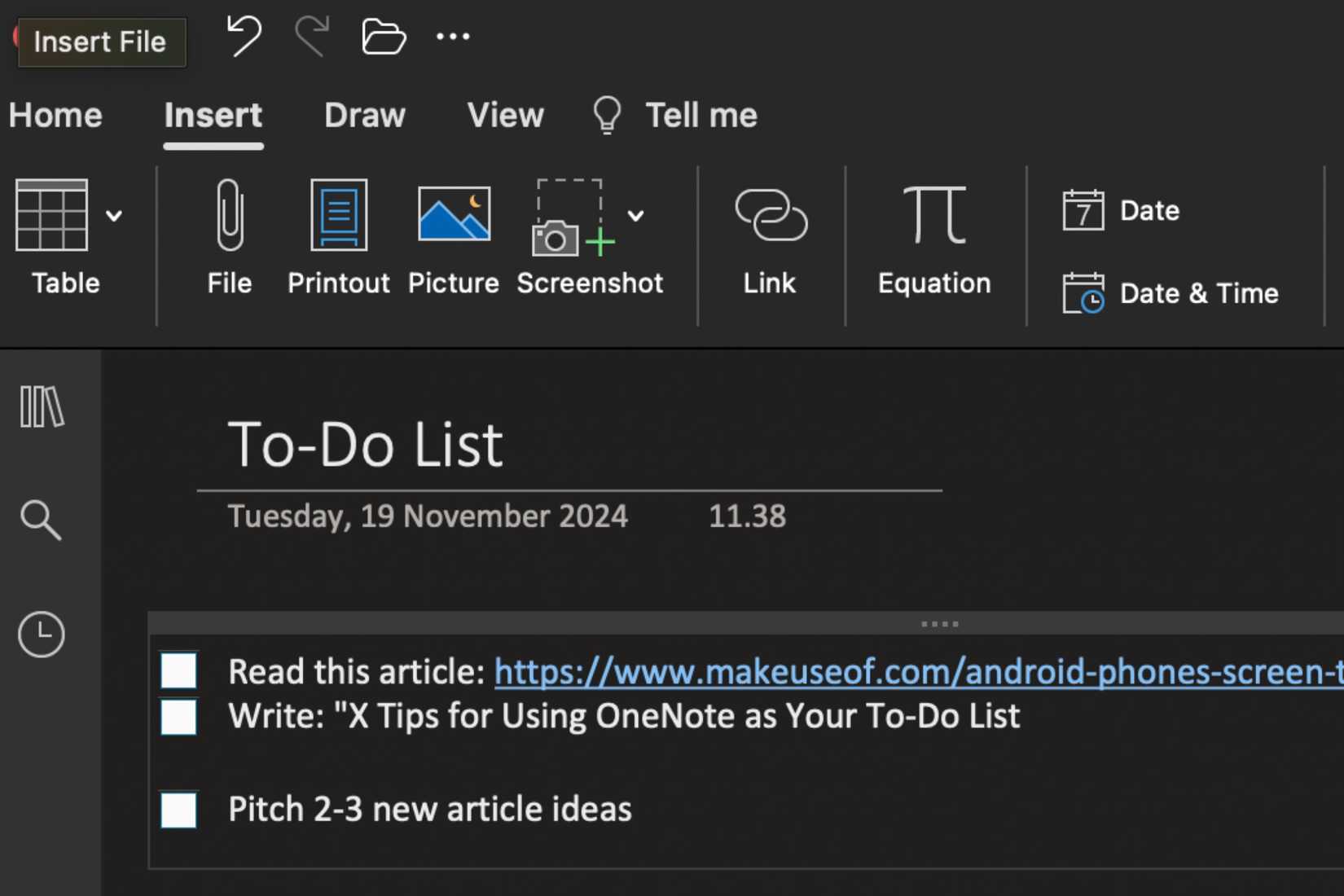 7 Tips for Using Microsoft OneNote as Your To-Do List