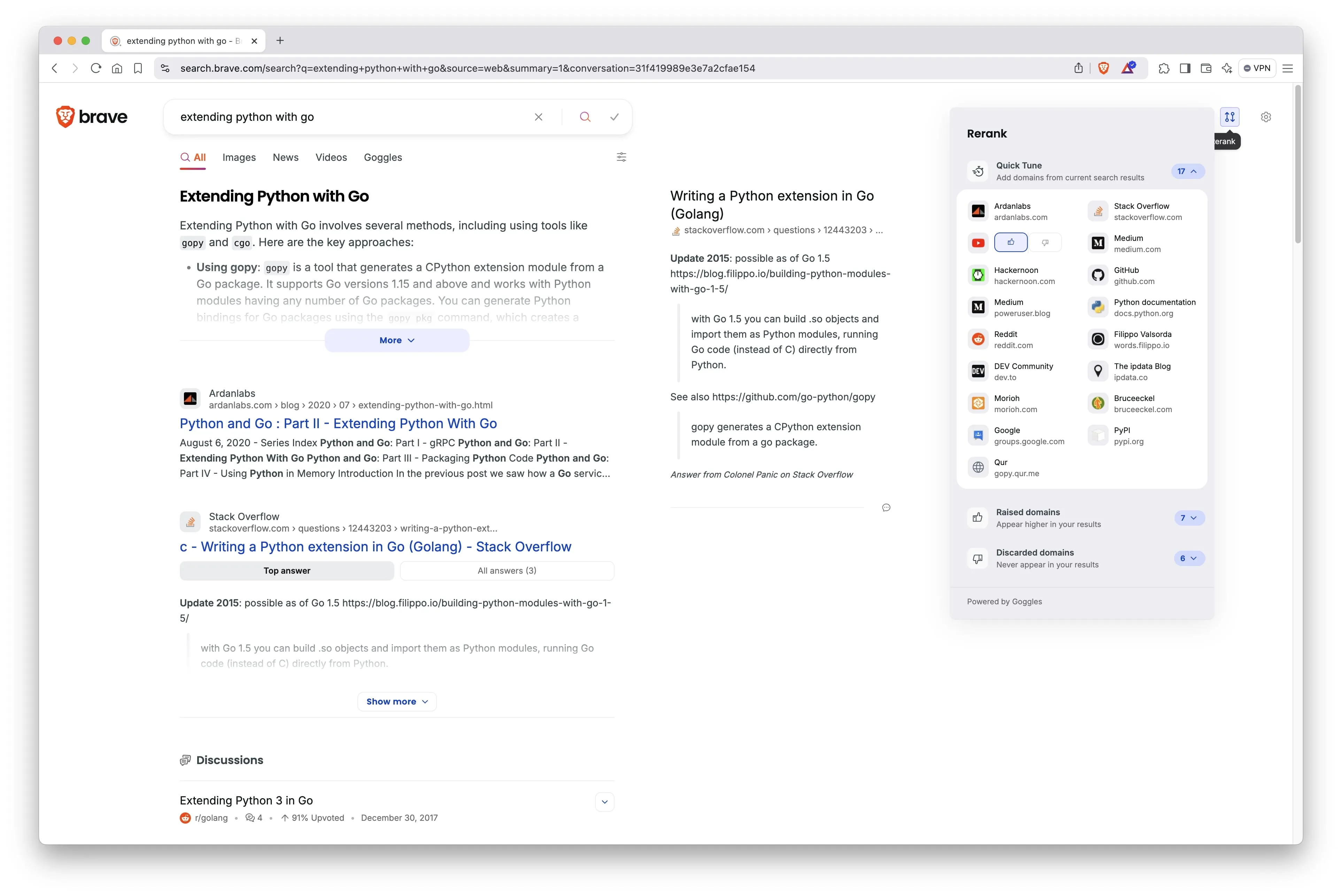 Brave Search Will Now Let You "Downvote" Bad Website Results