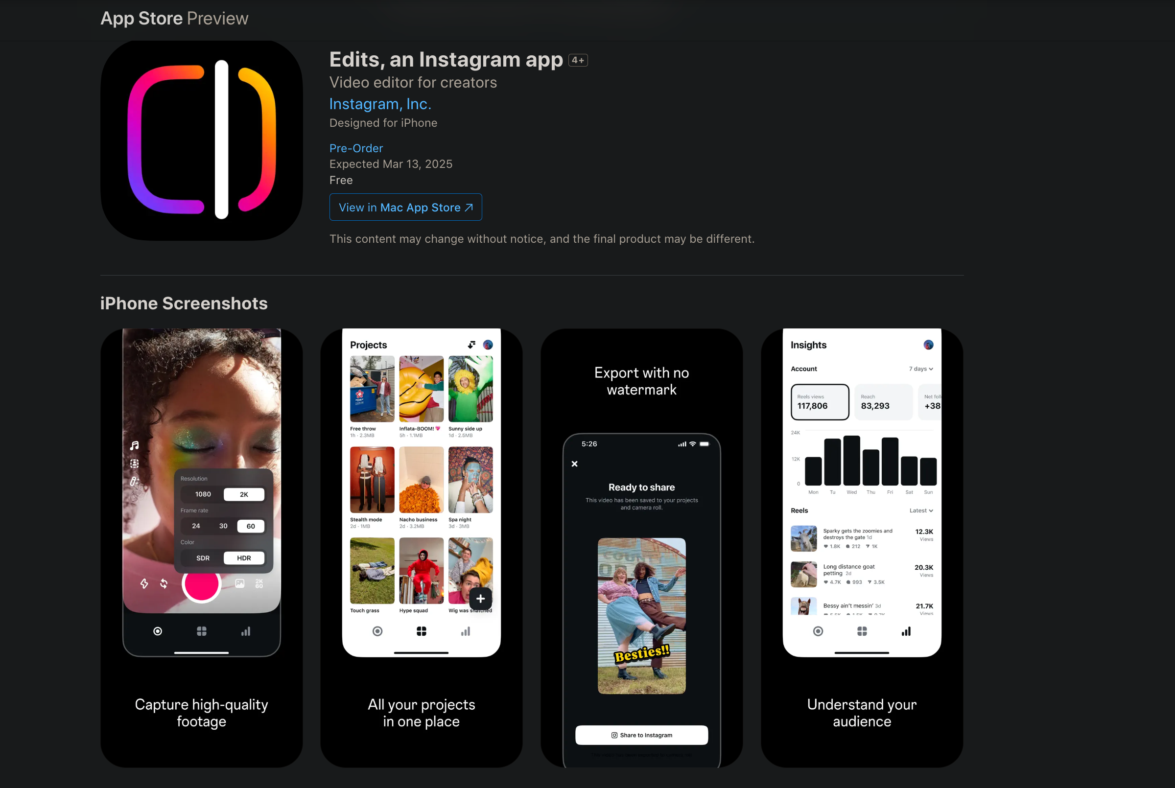 Instagram Is Launching "Edits" to Take on CapCut—But Is It Enough?