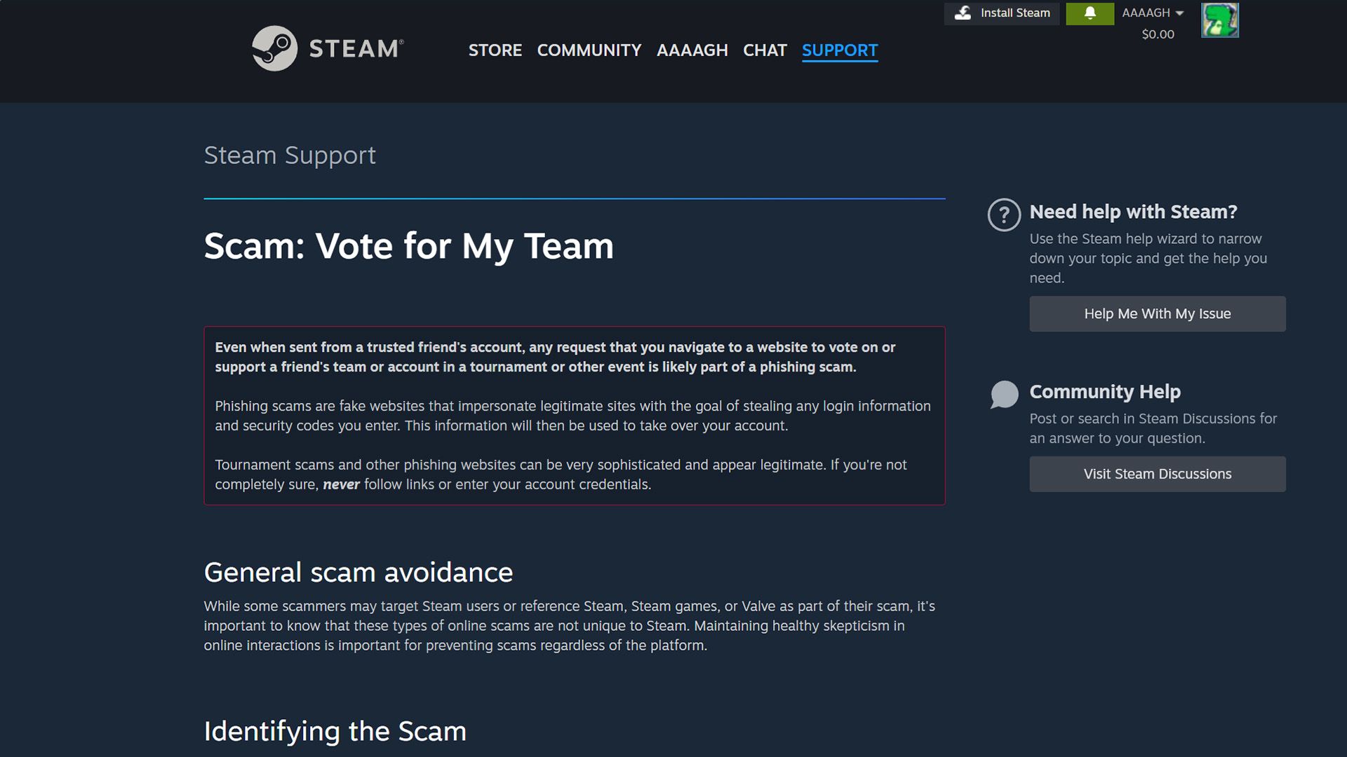 I Was Phished on Steam: How to Prevent It, and How to Respond