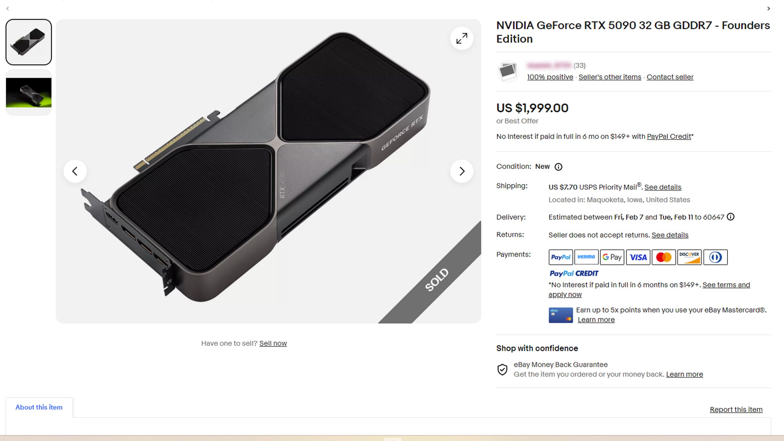 Scammers Are Selling Photos of RTX 5090 GPUs to Try Stealing Your Money