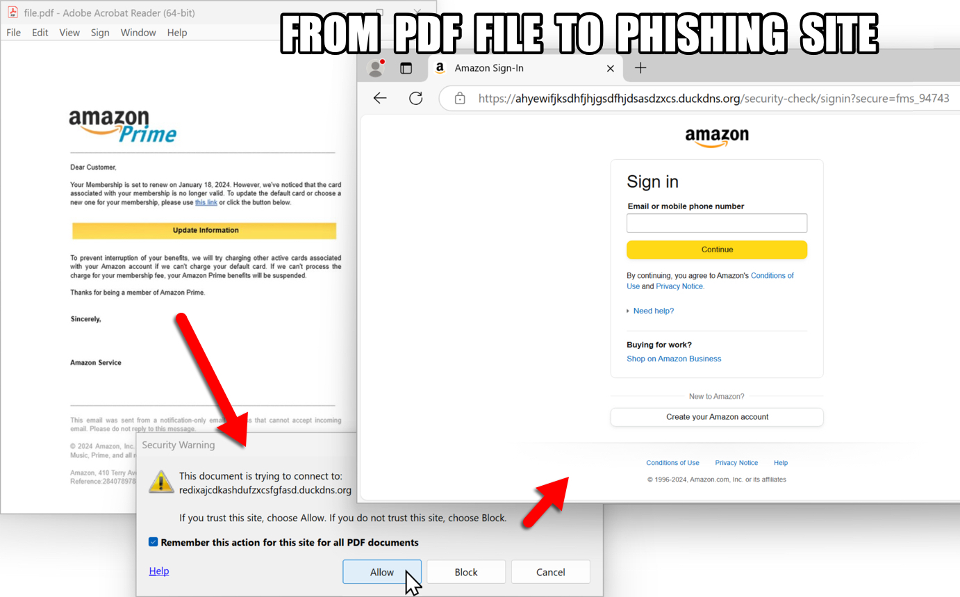 An Amazon Prime Spoofing Campaign is Using Malicious PDF to Steal ...